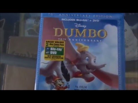 Dumbo 70th Anniversary Blu ray Unboxing - YouTube