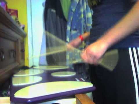 Girl Tenor (Quad) Drummer on Practice Pad - YouTube