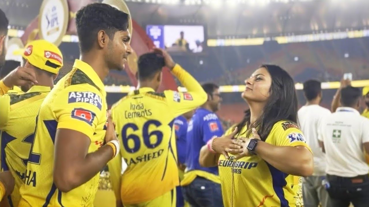 Rituraj Gaikwad Girlfriend Utkrasha Did Matheesha Pathirana's ...