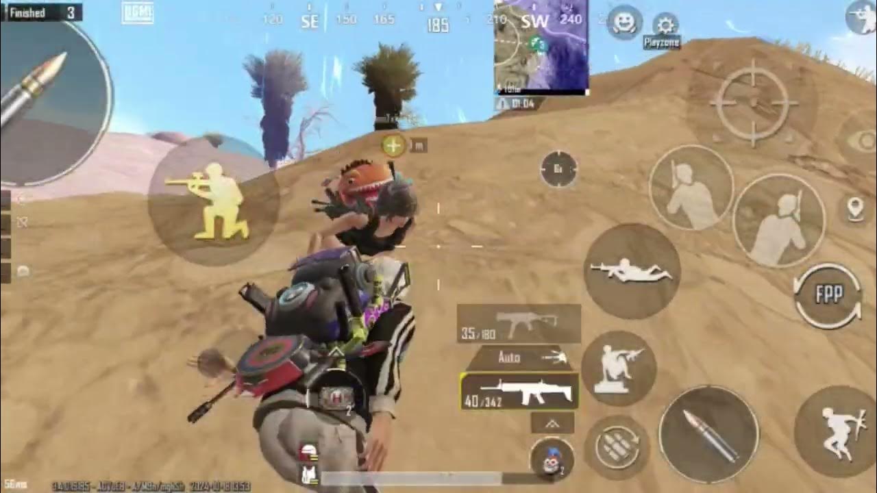 Solo 1V6 💀 TUF😢 T1 LOBBY /KERMITPlayzZzz #bgmi #krafton #jonathan - YouTube