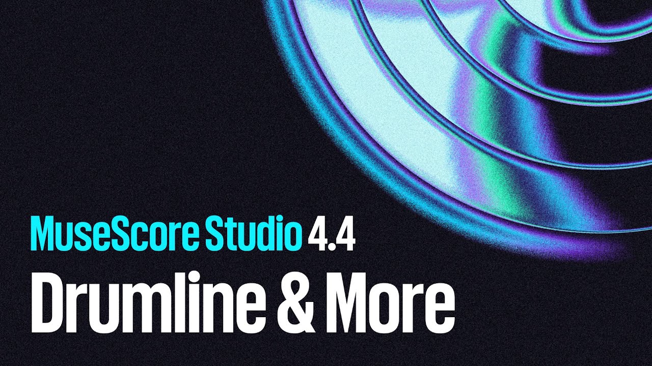 MuseScore Studio 4.4: Drumline, engraving upgrades & more - YouTube