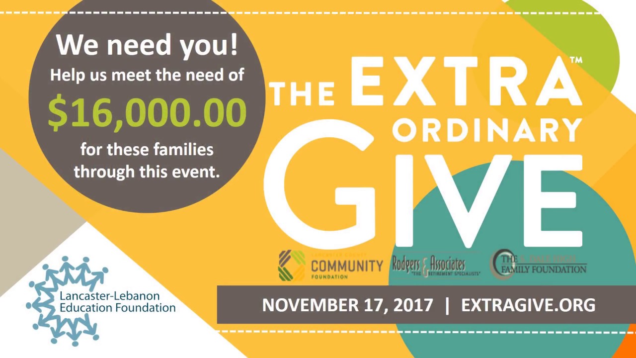 LLEF and the ExtraGive 2017 - YouTube