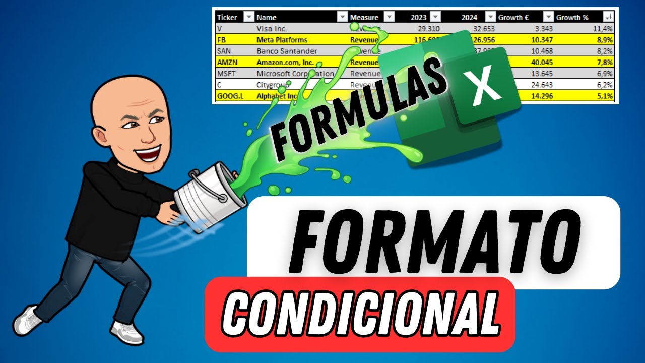 Cómo usar Formatos Condicionales con FORMULAS en Excel 💯🧮 - YouTube