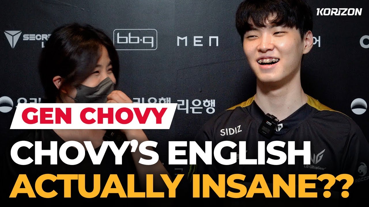 GEN Chovy has an 🎉ENGLISH MESSAGE🎉 to his fans after going undefeated ...