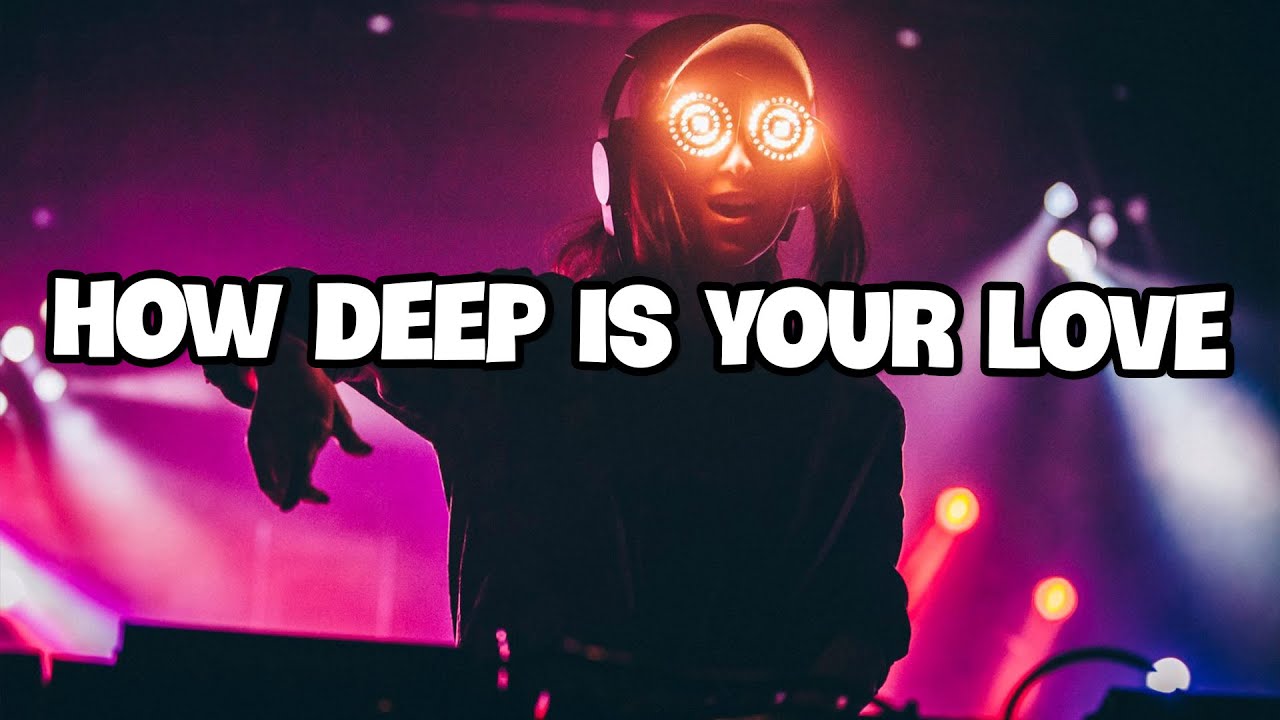Calvin Harris & Disciples - How Deep Is Your Love (Lyrics) - YouTube