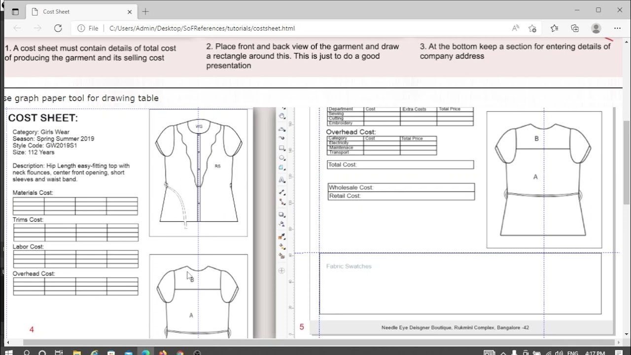 Making A Garment Cost Sheet Easy Simple YouTube making-a-garment-cost-sheet-easy-simple-youtube