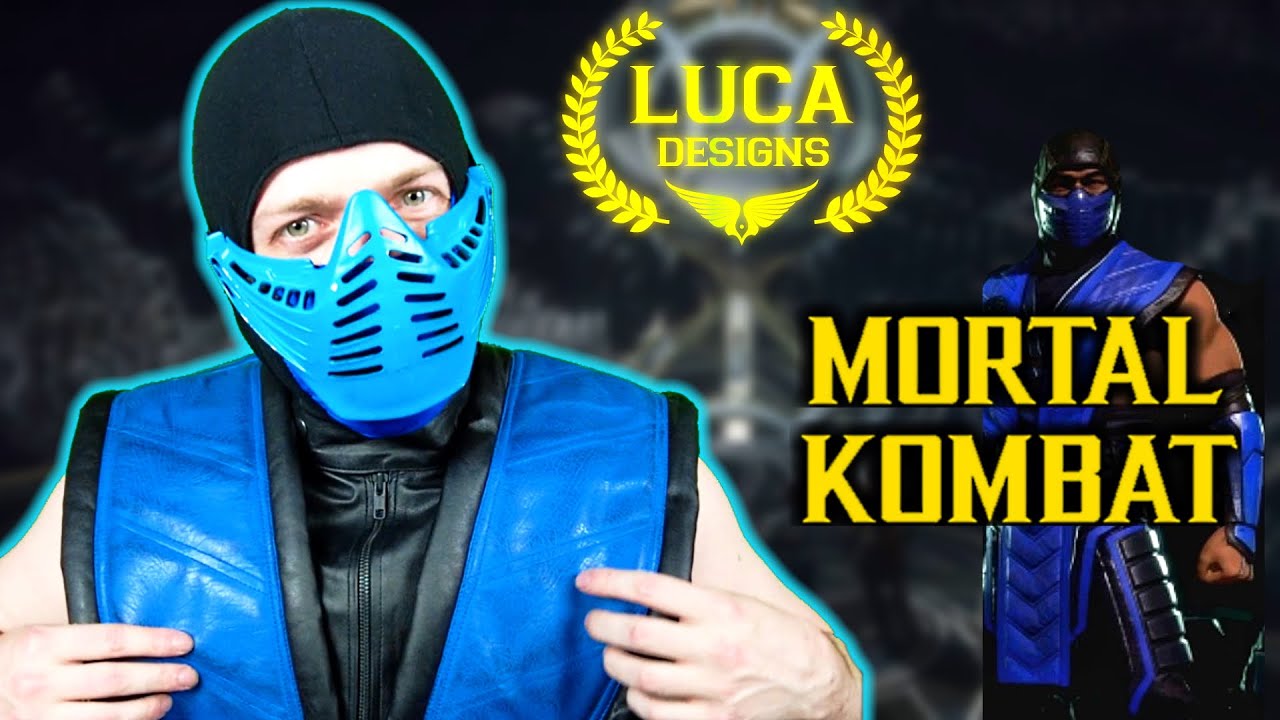 Sub-Zero MORTAL KOMBAT Costume Unboxing Featuring Sub-Zero (Luca ...