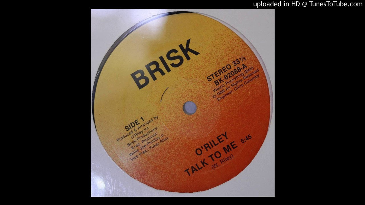 O'Riley - Talk To Me - YouTube