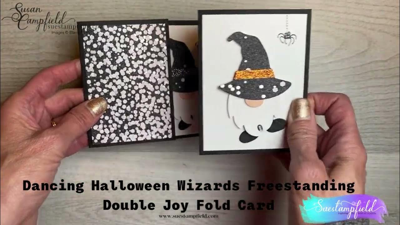 Dancing Wizards Freestanding Double Joy Fold Card - YouTube