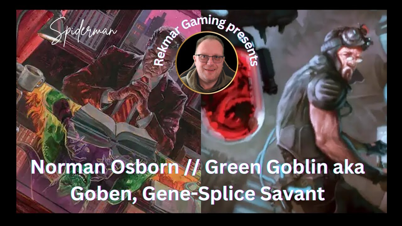 Norman Osborn // Green Goblin aka Goben, Gene-Splice Savant - YouTube