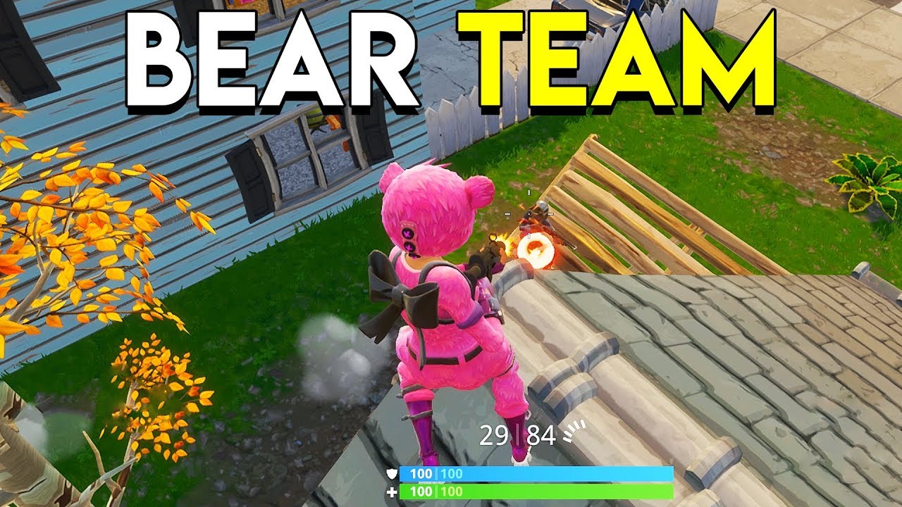 BEAR TEAM! - Fortnite: Battle Royale - YouTube