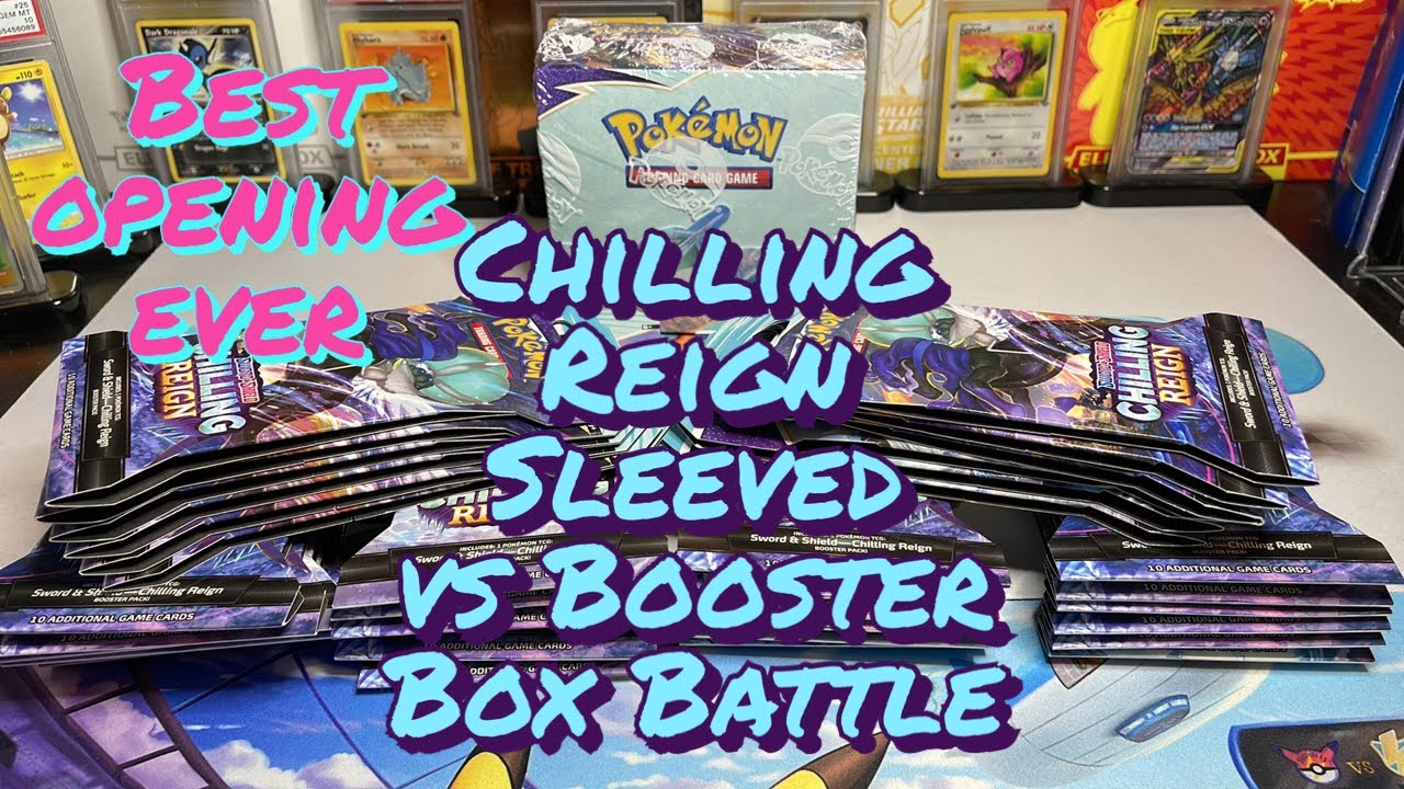 Insane Pokemon Chilling Reign Opening - YouTube