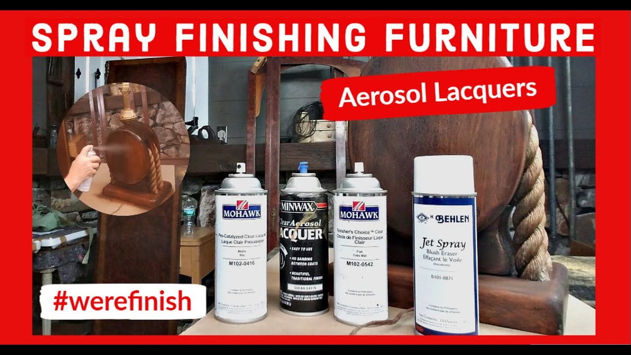 Spray Finish Wood Furniture Using Aerosol Lacquer - Product Reviews and ...