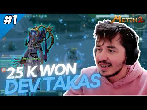 25 K WONLUK DEV TAKAS!! HEYECAN DOLU YENİ BAŞLANGIÇ!! Metin2 TR Lucifer#1