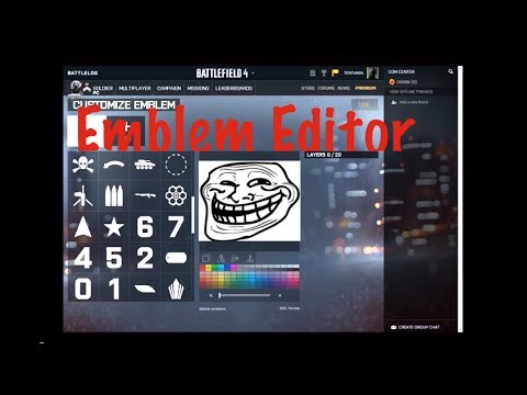 Battlefield 4: Emblem entwerfen #1 - YouTube