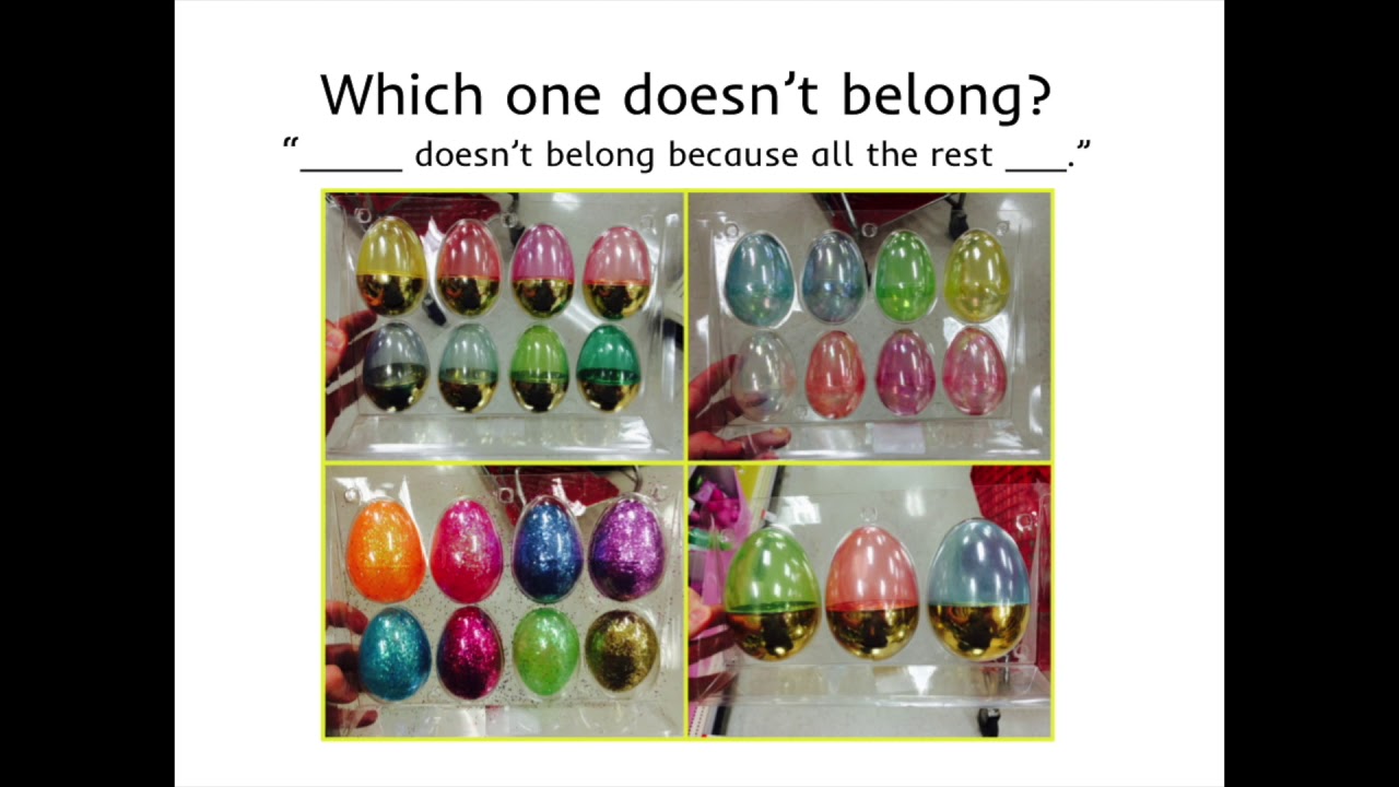 Math: Which One Doesn't Belong? (April 3, 2020) - YouTube