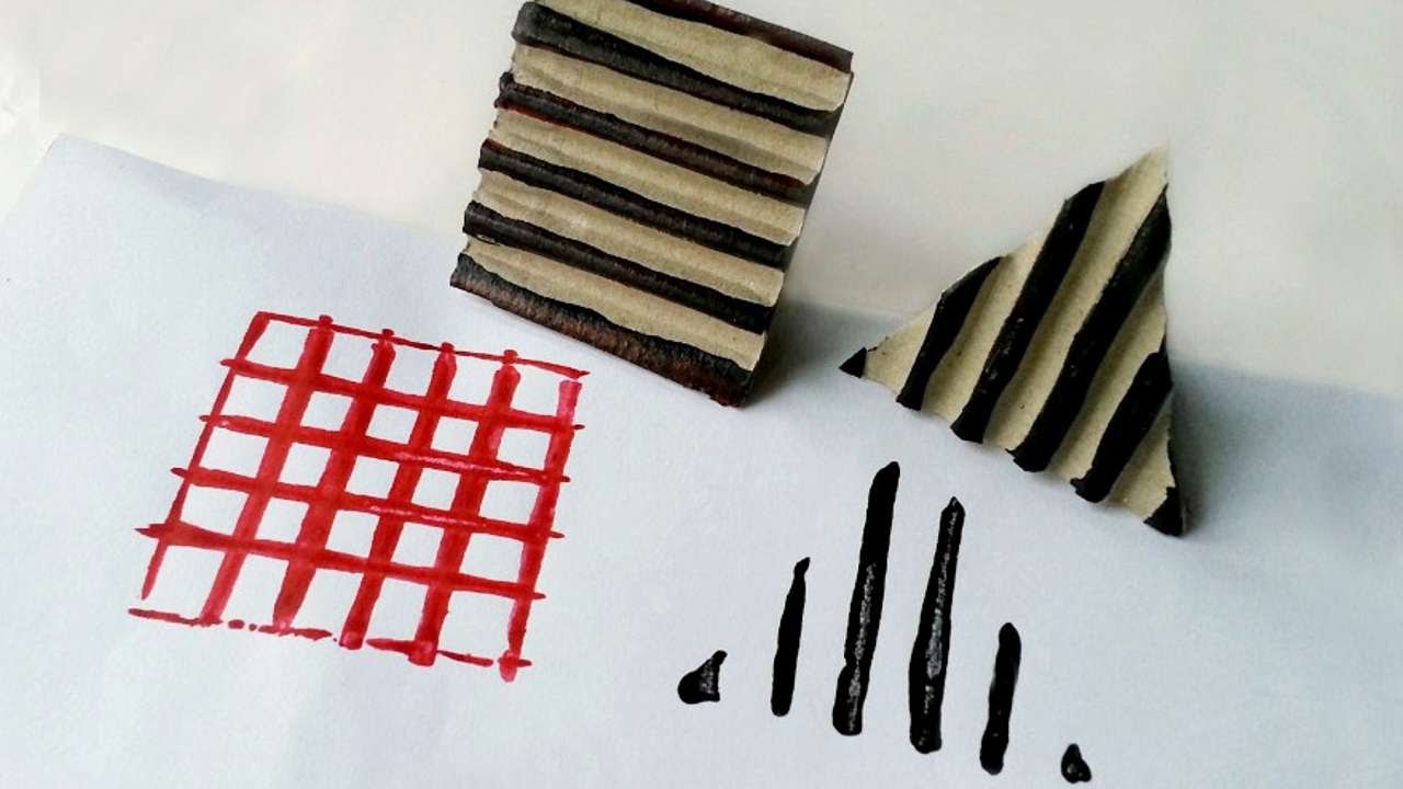 How To Create Fun Cardboard Stamps - DIY Crafts Tutorial - Guidecentral ...