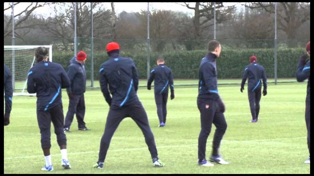 Arsenal Training 2012/13 - YouTube