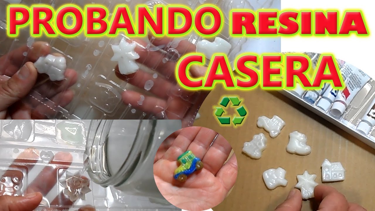 Que puedo hacer con resina CASERA??? #resinacasera #resinadepoliespan ...