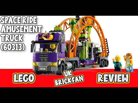 @Lego City Space Ride Amusement Truck (60313) Build & Review - YouTube