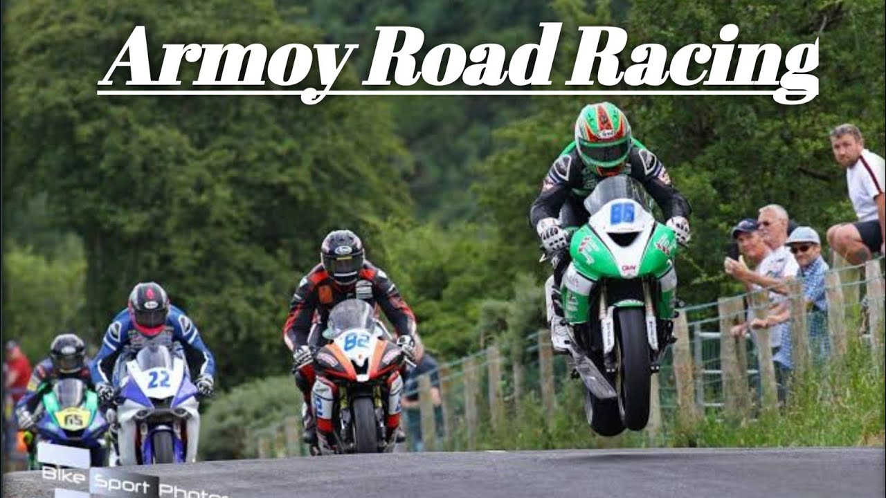 Armoy Road Race!2021 Armoy Road Racing SuperBikes Jump! - YouTube