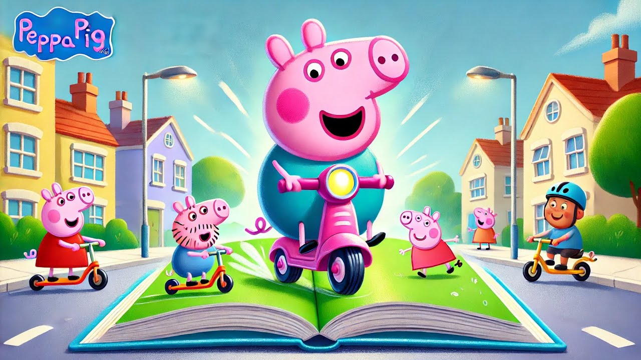 Peppa Pig: Peppa’s Scooter Fun | Animated Read Aloud Storybook for Kids ...