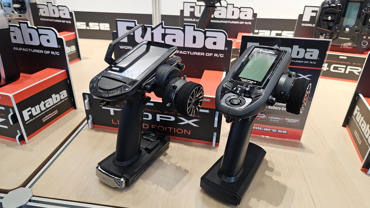 Futaba T10PX vs. T4PM Plus Spielwarenmesse Nürnberg 2024 minicars ...