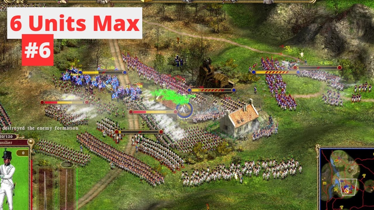 6 Units Max | Cossacks 2: Battle for Europe | Poland Very Hard | Part 6 ...