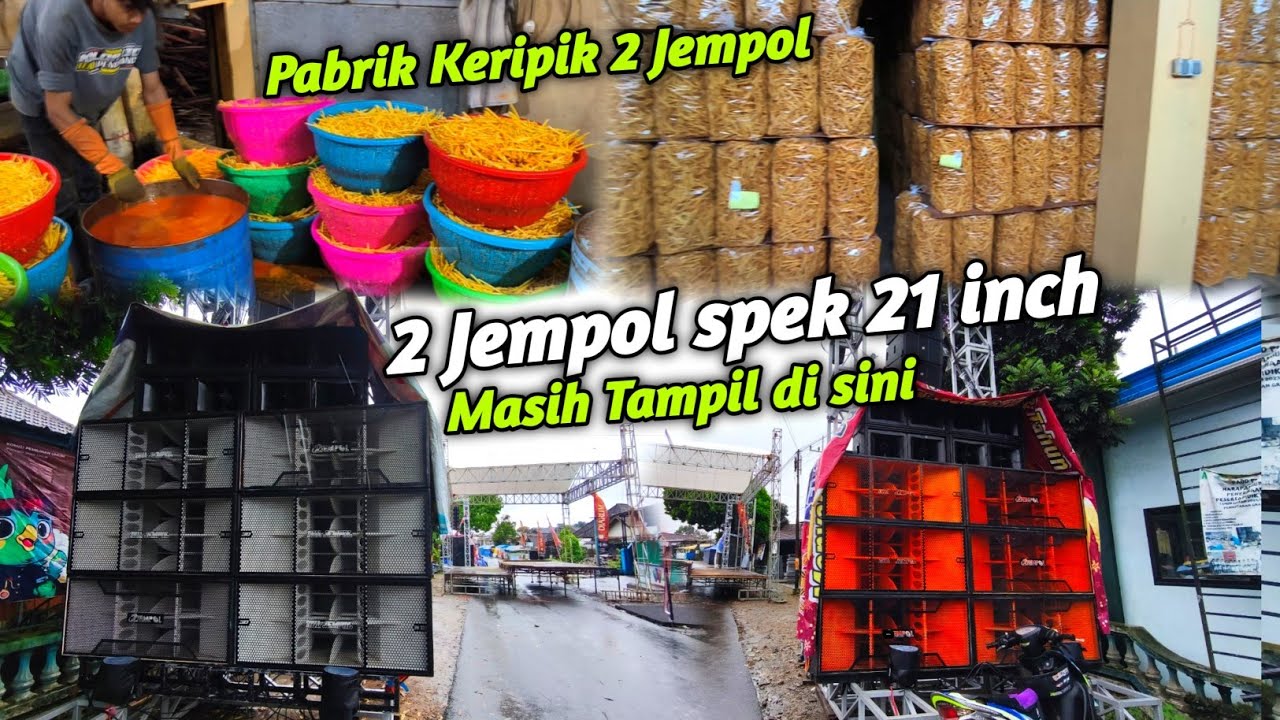 Ternyata 1 Set 2 Jempol masih Acara,,ini Usaha Bos 2 Jempol Audio punya ...