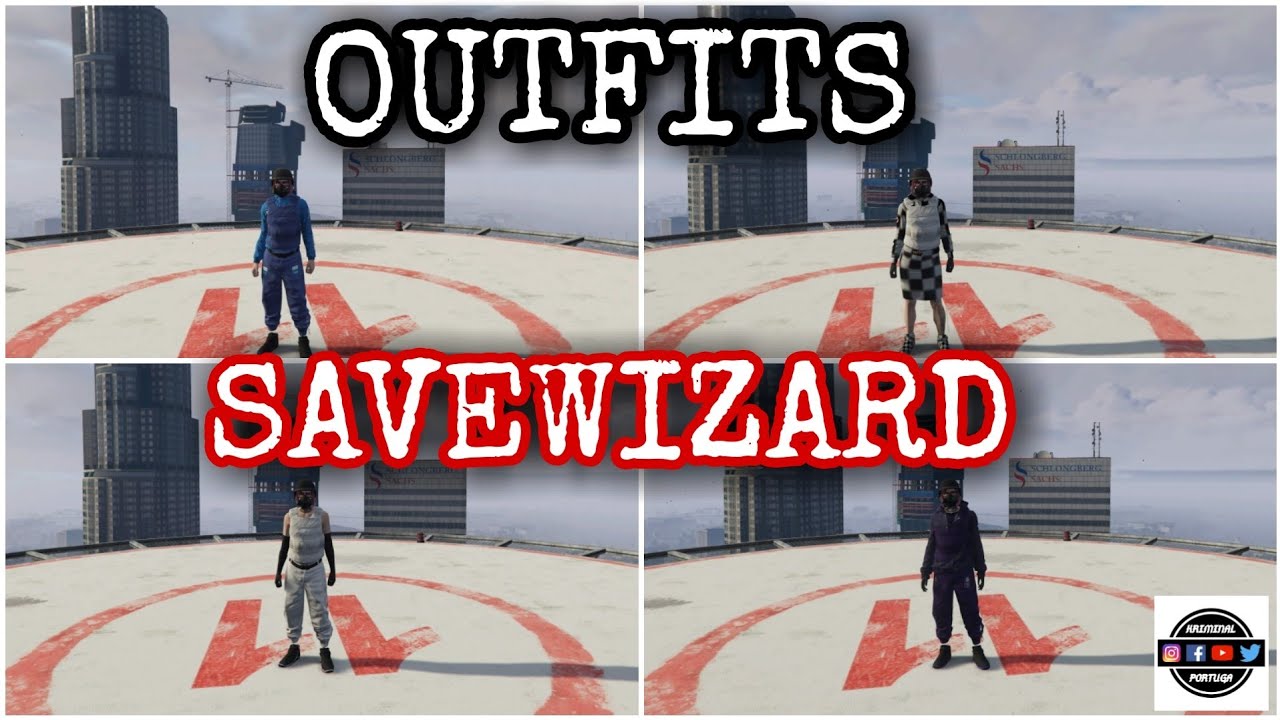 GTA 5 ONLINE MODDED OUTFITS FEMALE (SAVE WIZARD) - YouTube