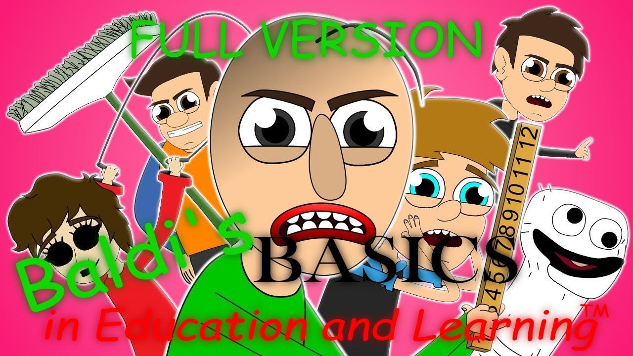 Baldi's Basics The Musical FULL VERSION - YouTube