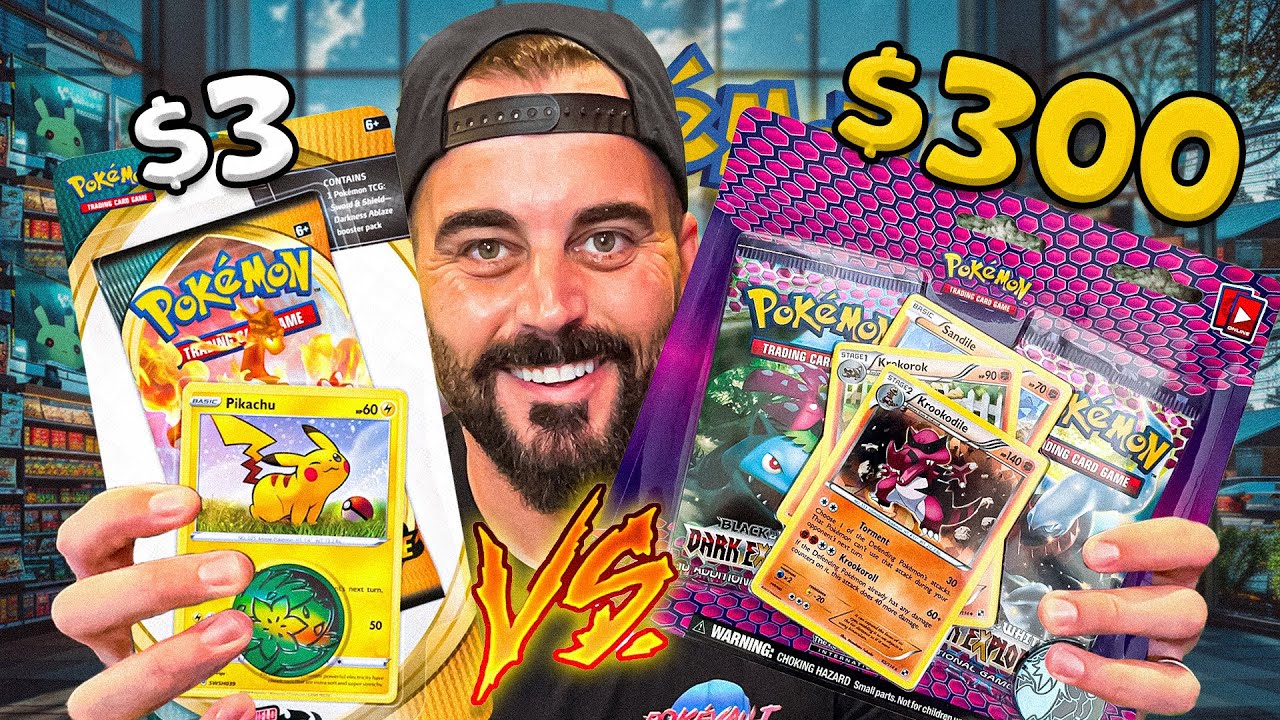 $3 vs $300 Pokemon Blister! - YouTube