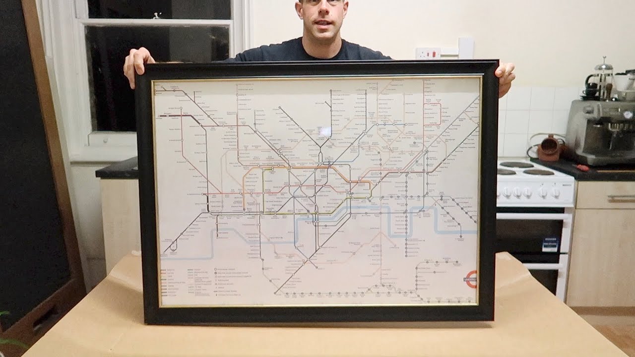 My London Underground Tube Map + Oyster Cards - YouTube