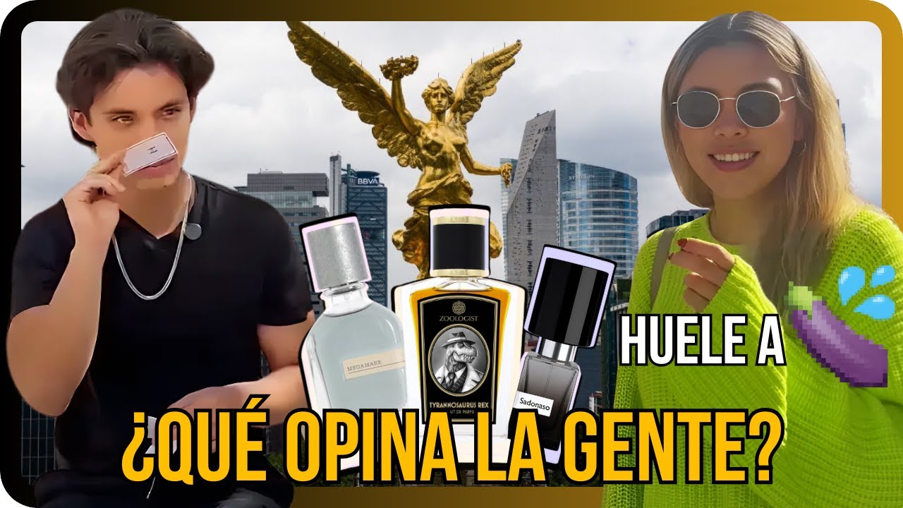 Le Di a Probar a la Gente los Perfumes Más Raros del Mundo💀🤢⚠️ - YouTube