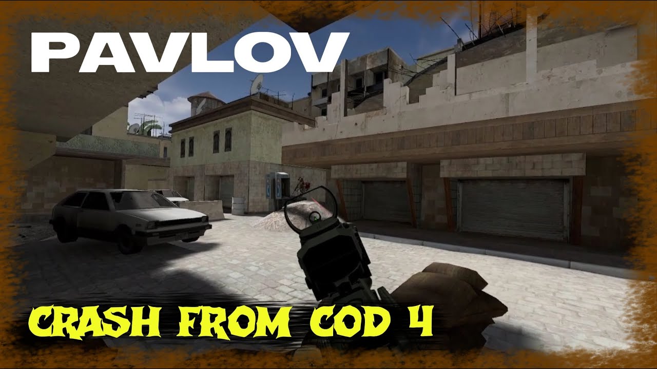 Playing CoD 4 map in Pavlov VR - YouTube