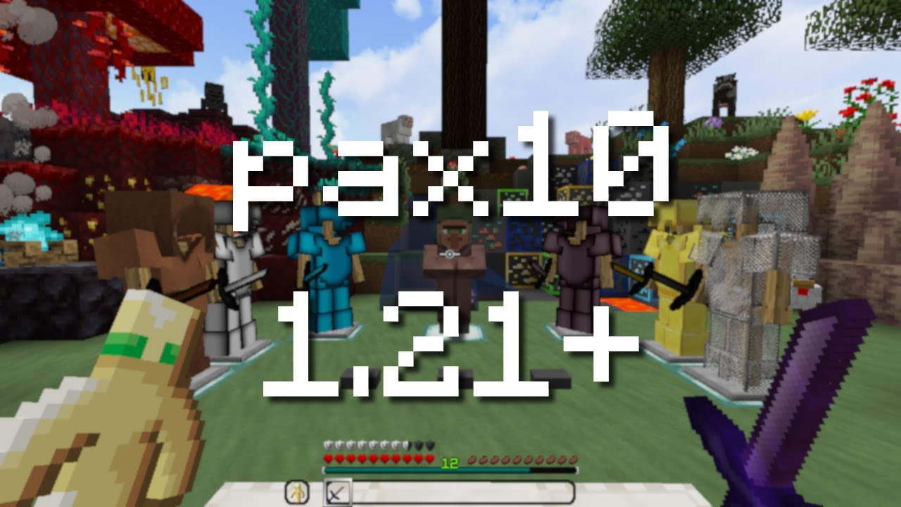 pax10 - 1.21 PvP Texture Pack - YouTube