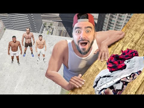 ANA KARAKTERLERIN KIYAFETLERINI ÇALDIM - GTA 5 MODS