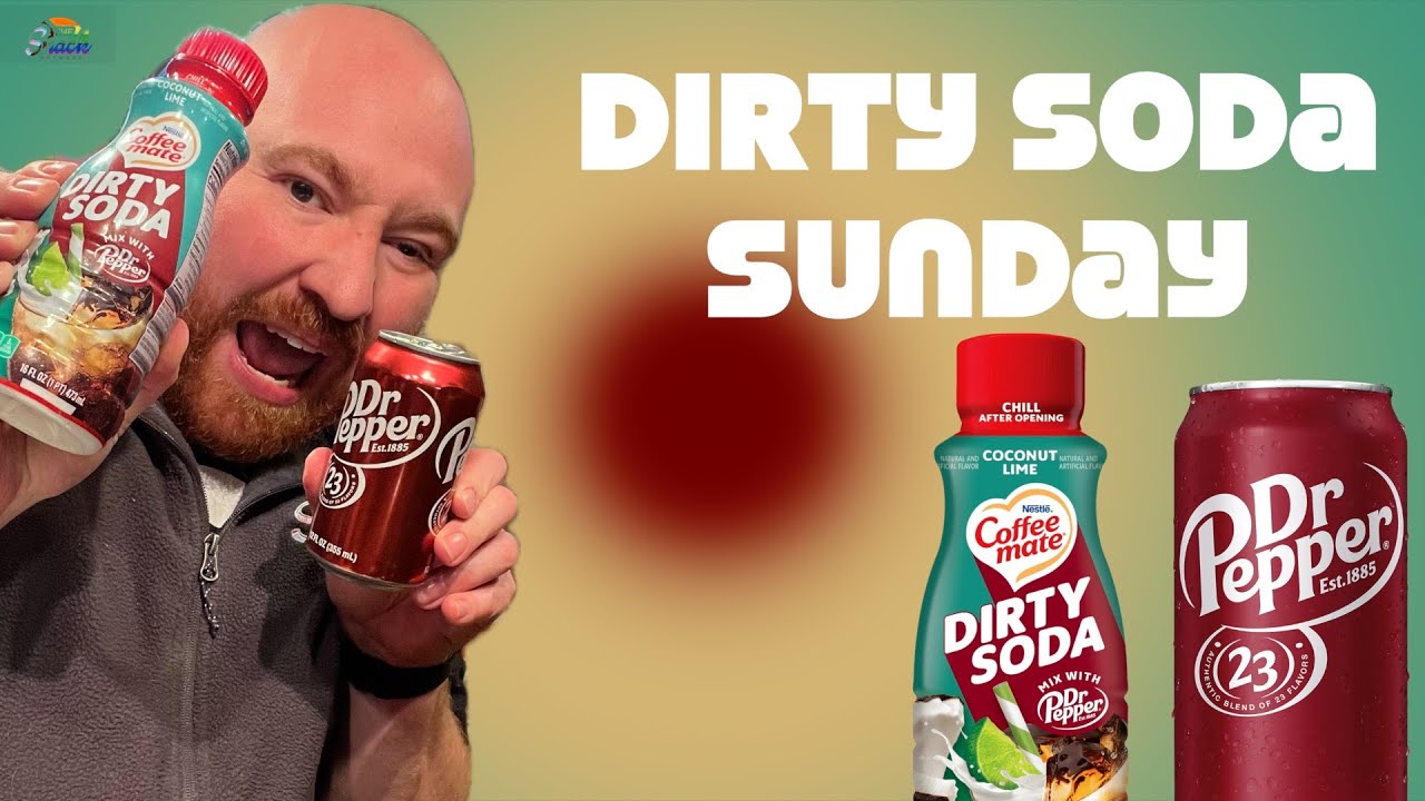 The First Dirty Soda Sunday! Dr. Pepper and Coffee Mate Dirty Soda ...