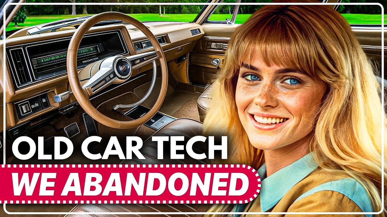 13 ADVANCED Old Car Features | That Was WAY Ahead of Its Time! - YouTube