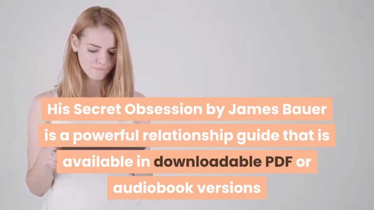 His Secret Obsession Phrases That Will Make Your Man Fall Review *Must ...