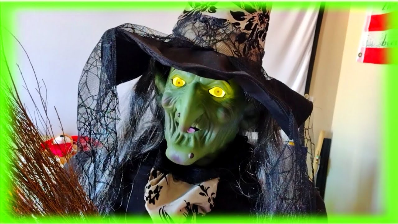 RARE Gemmy Life-Size 2010 Cottage Coven Witch (Target Exclusive ...