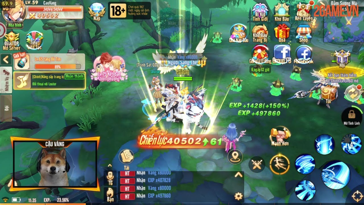 [Cảm nhận] Mật Mã GAIA Mobile - MMORPG đồ họa Fantasy 3D lung linh ...