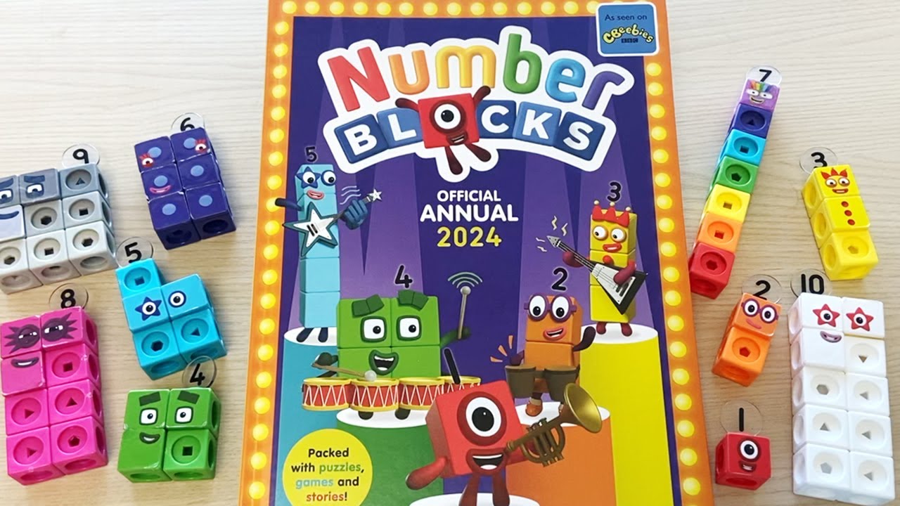 Numberblocks Official Annual 2024 🤗 🥰 - YouTube