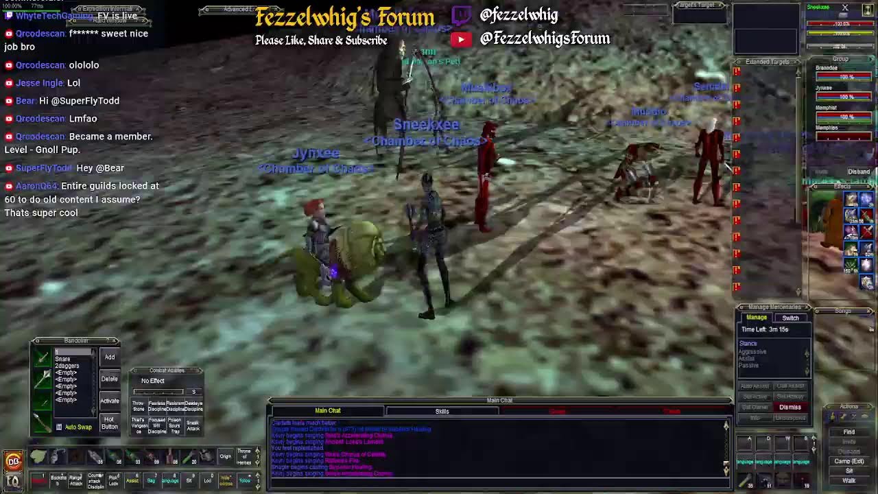 Playing Everquest - Guild Raid Level 60 (Firiona Vie Server) - YouTube