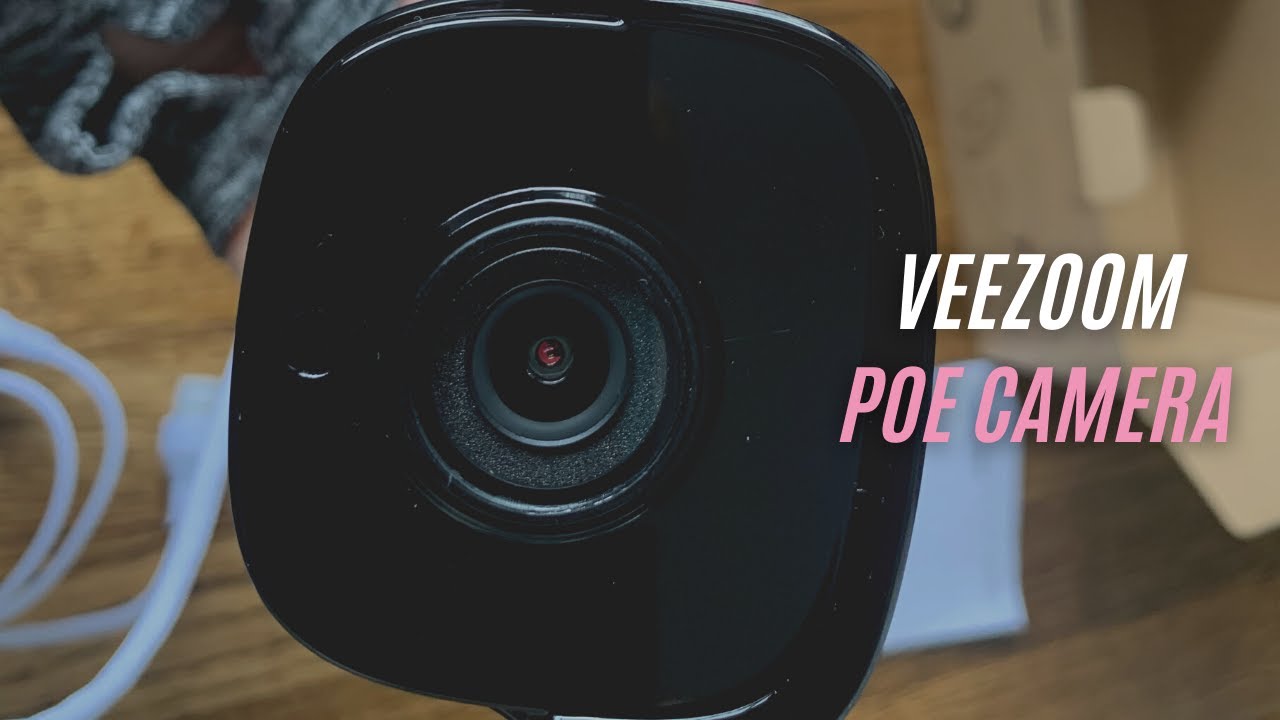 VEEZOOM PoE Camera Outdoor Unboxing | 5MP PoE IP Camera, Night Vision ...
