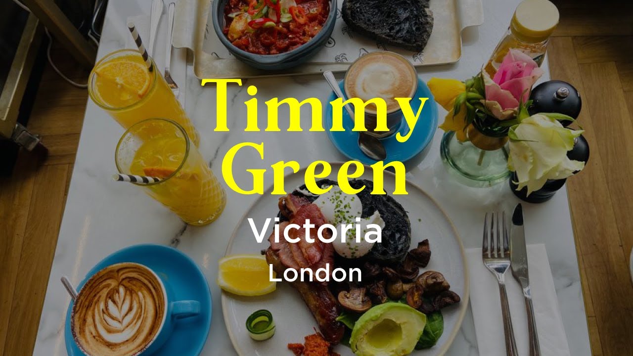 Timmy Green | Victoria London UK Brunch | Food Tour - YouTube