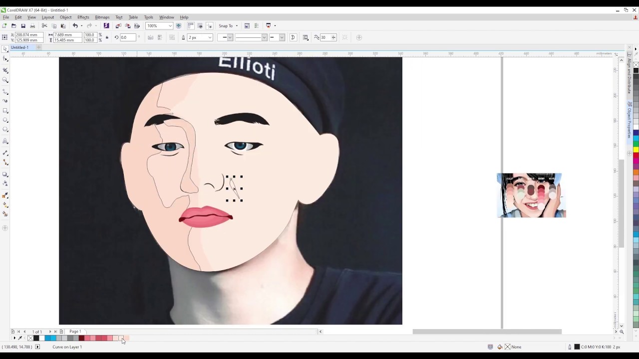 BTS V TUTORIAL VECTOR PART I - YouTube