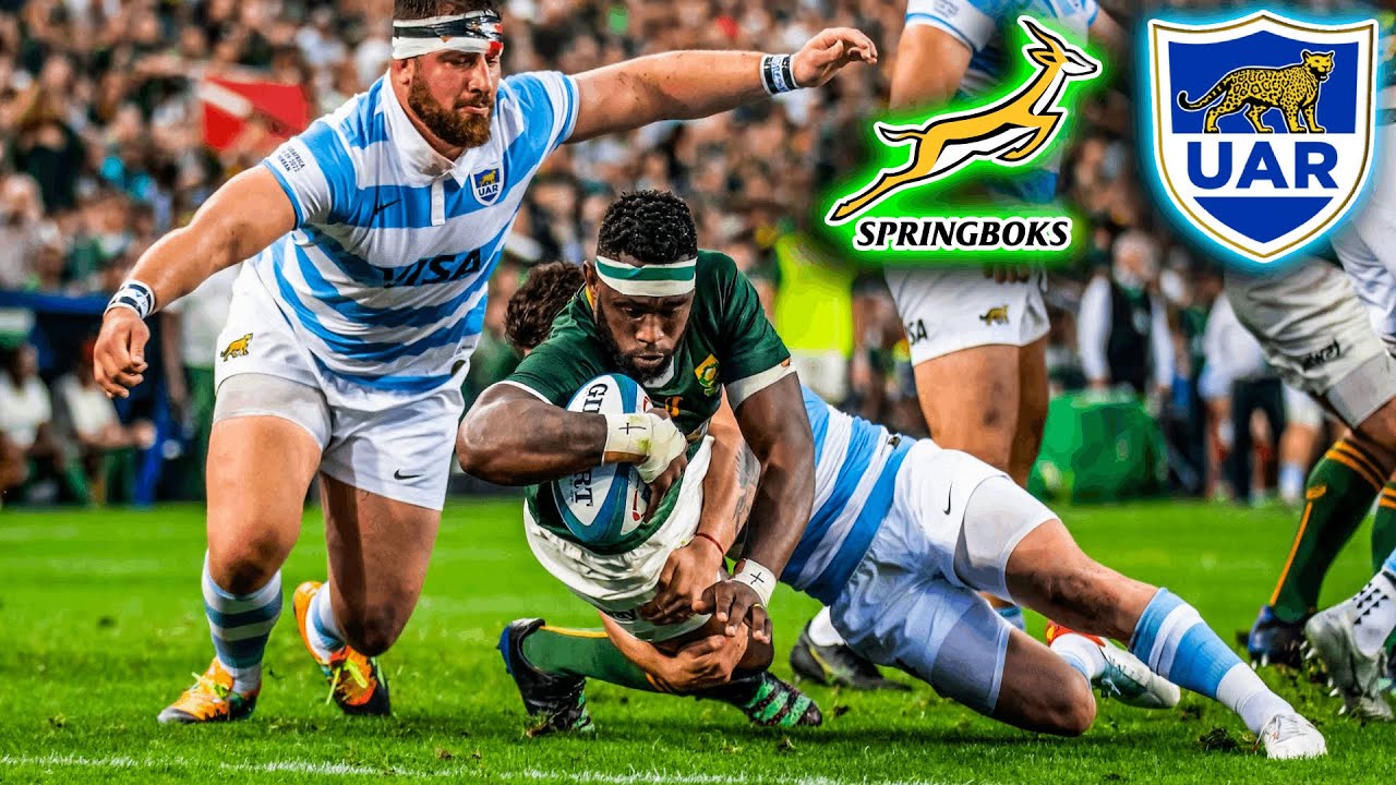 Reviewing: Springboks v Argentina Game 2 - Rugby Championship 2022 ...
