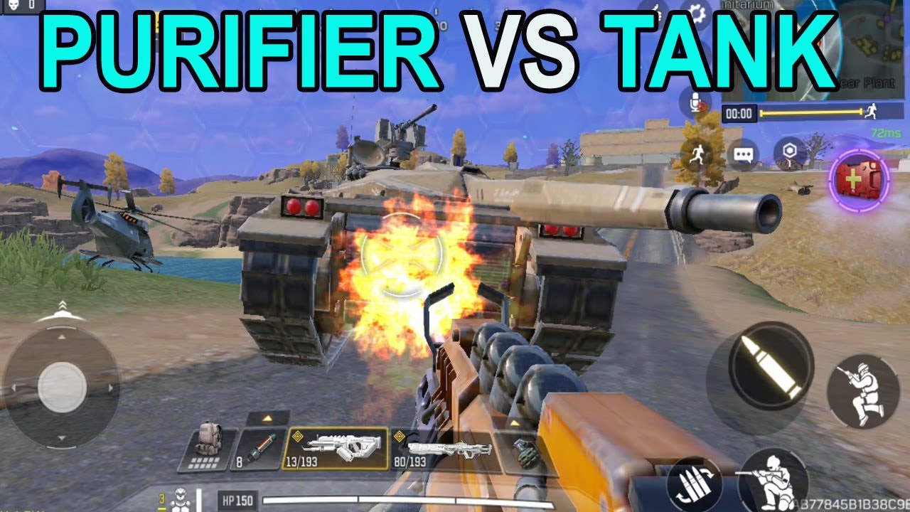 New Purifier vs Tank & Butcher Zombie, Purifier Test on water COD ...