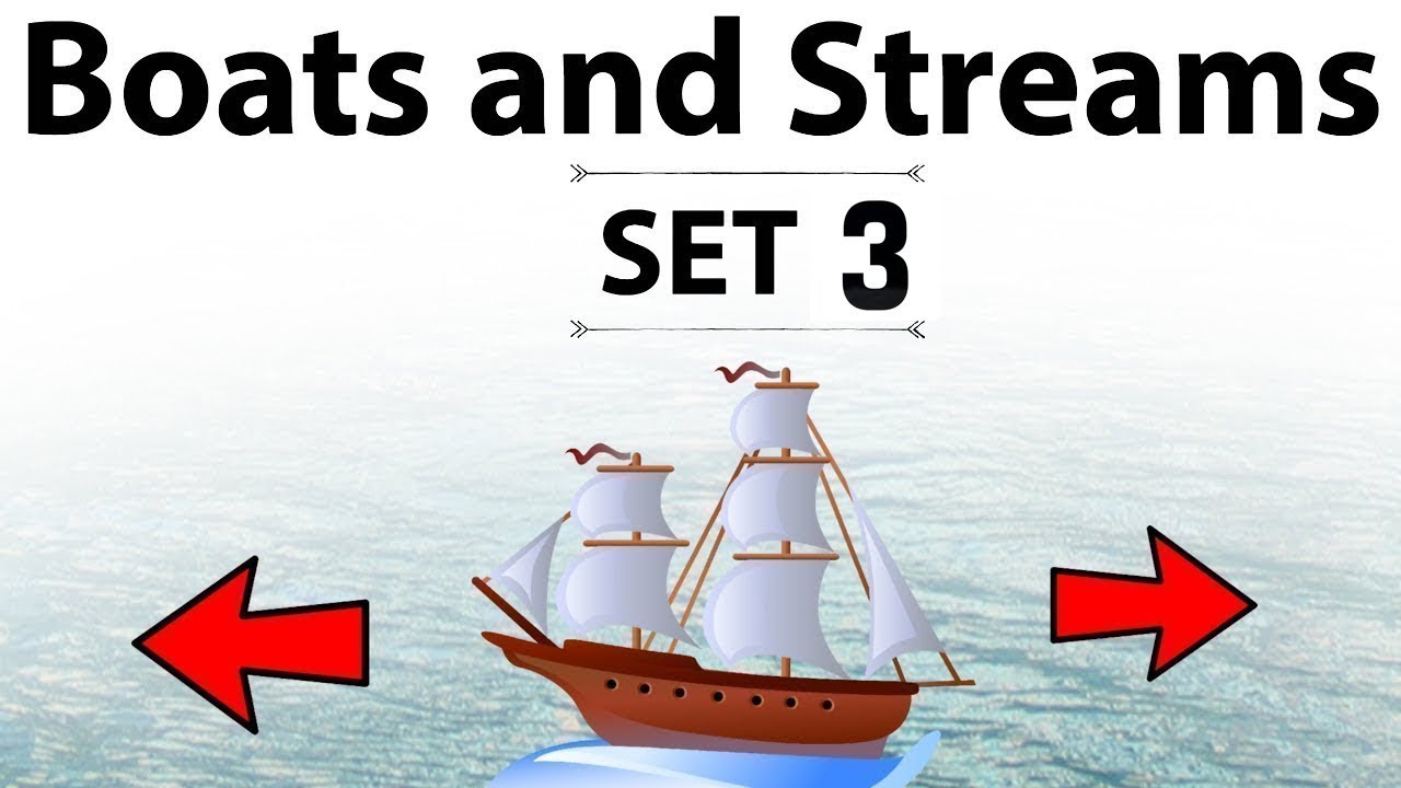 Boats and Streams - Concepts Shortcuts and tricks - Set 3 - IBPS/SSC ...